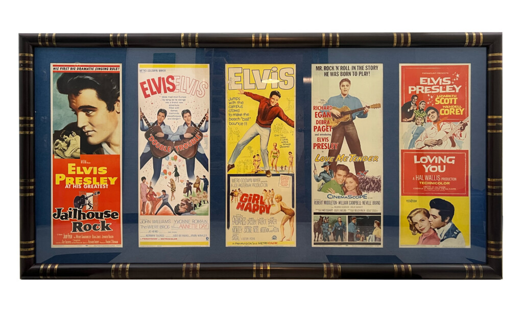 Elvis Presley - 5 Vintage Elvis Posters in One Frame | Katie Leede & Co