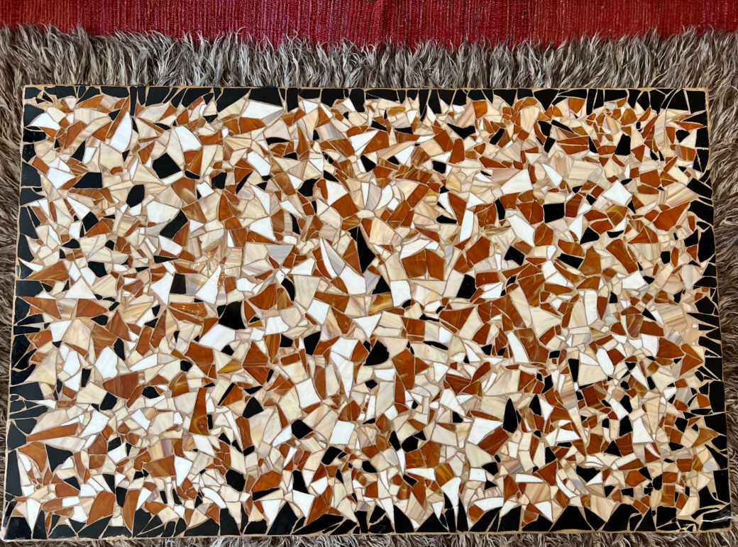 1960’s Italian glass tile mosaic coffee table | Katie Leede & Co